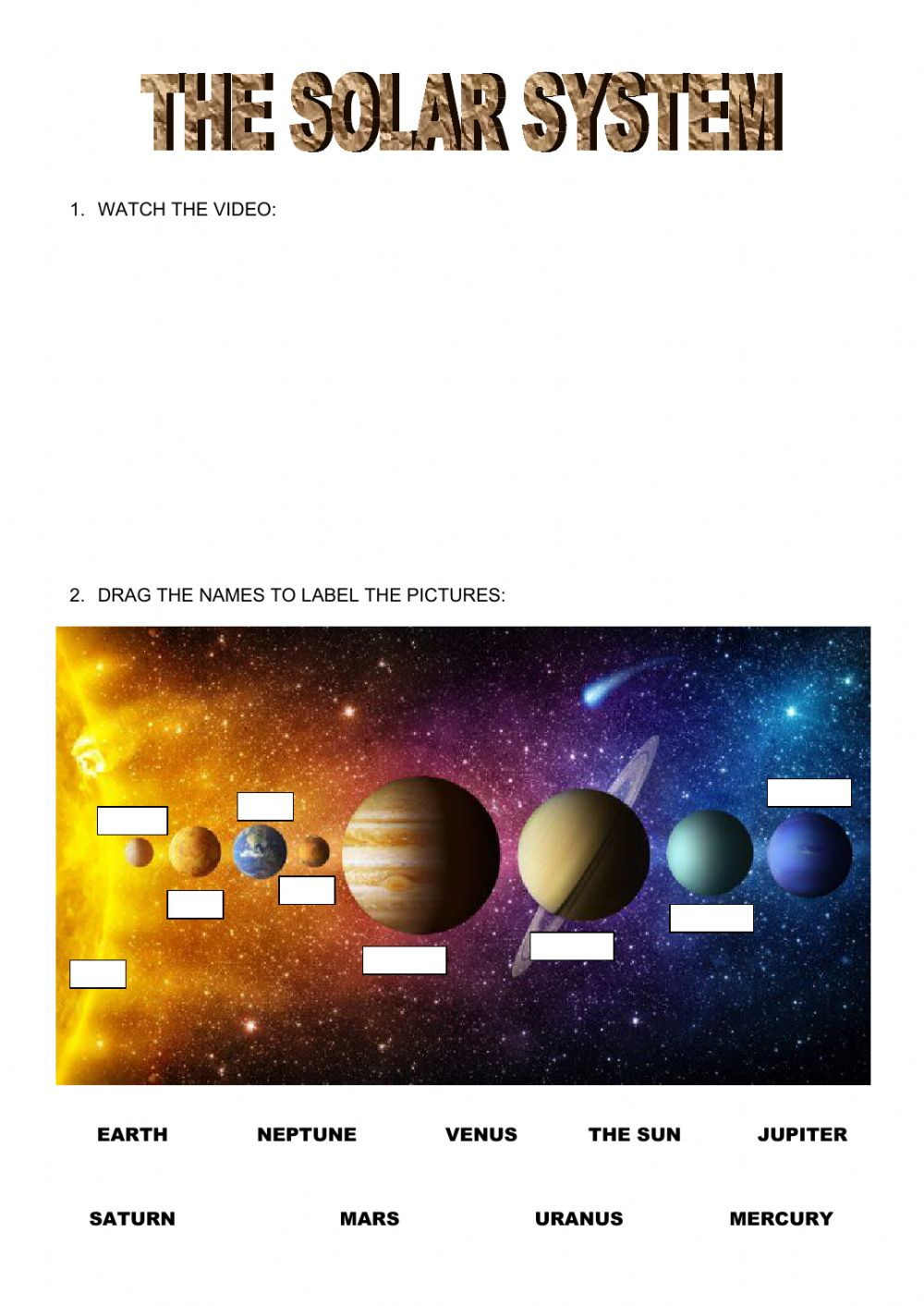 Adjective Worksheet Grade 4